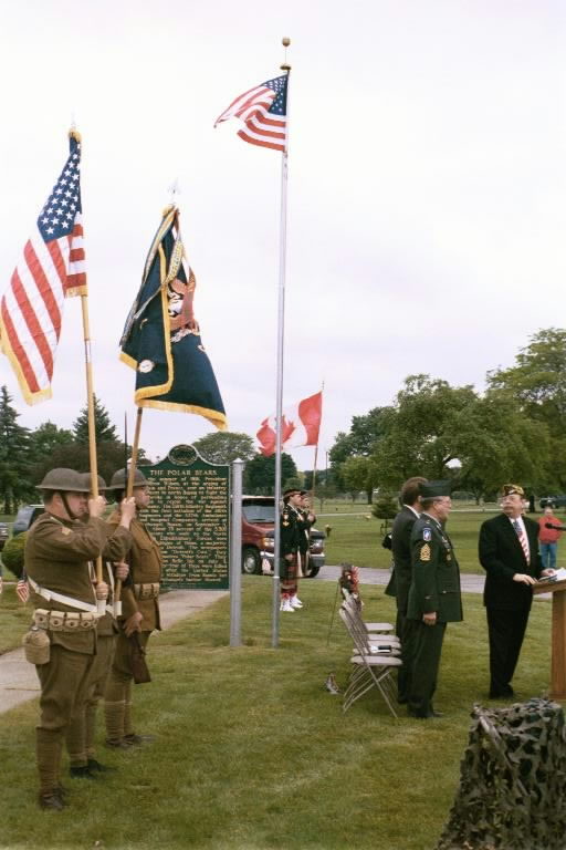 Memorial Day 2001 - "Polar Bears" Remembrance Ceremony